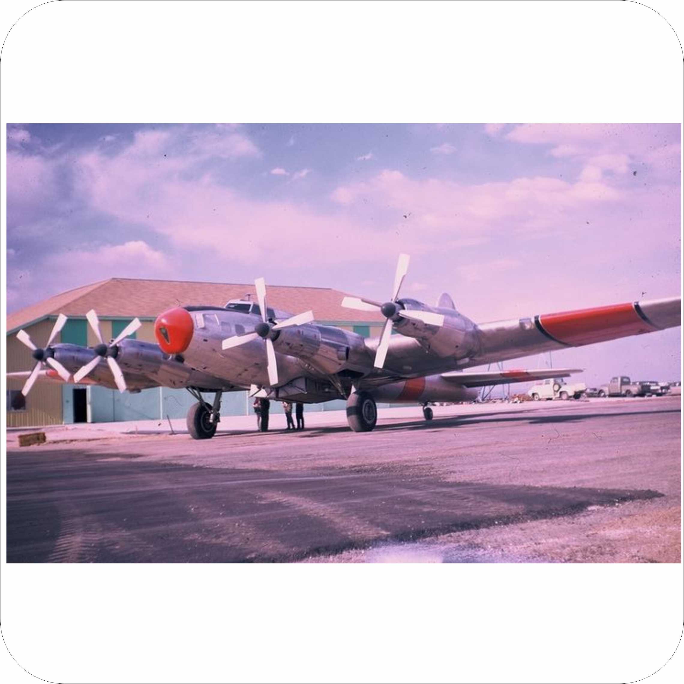 1029 - Boeing Vega B-17F Turboprop - Aero Flite | Above & Below Graphics