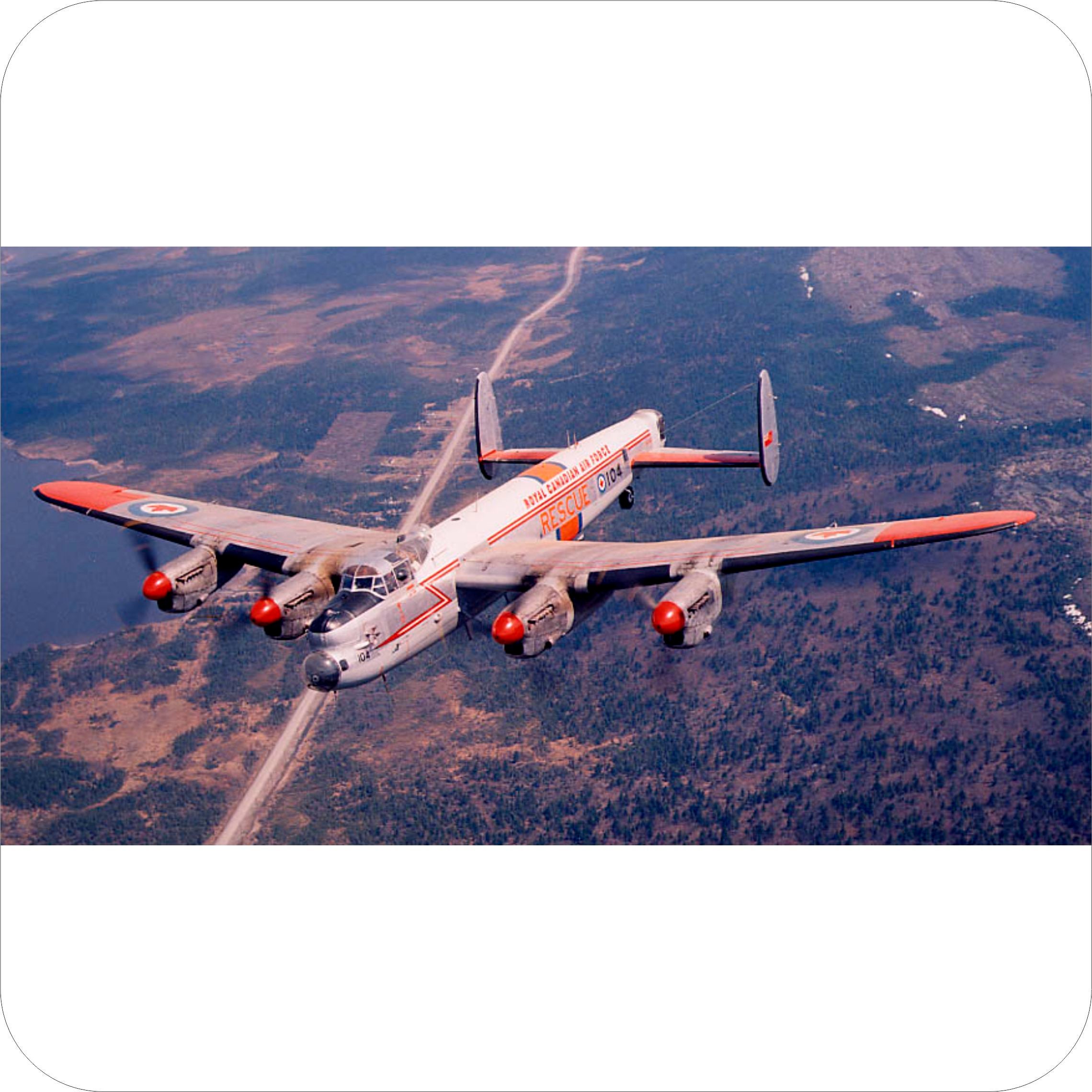 033 - Avro Lancaster B Mk. X - RCAF+3 SAR Markings (1961) | Above ...