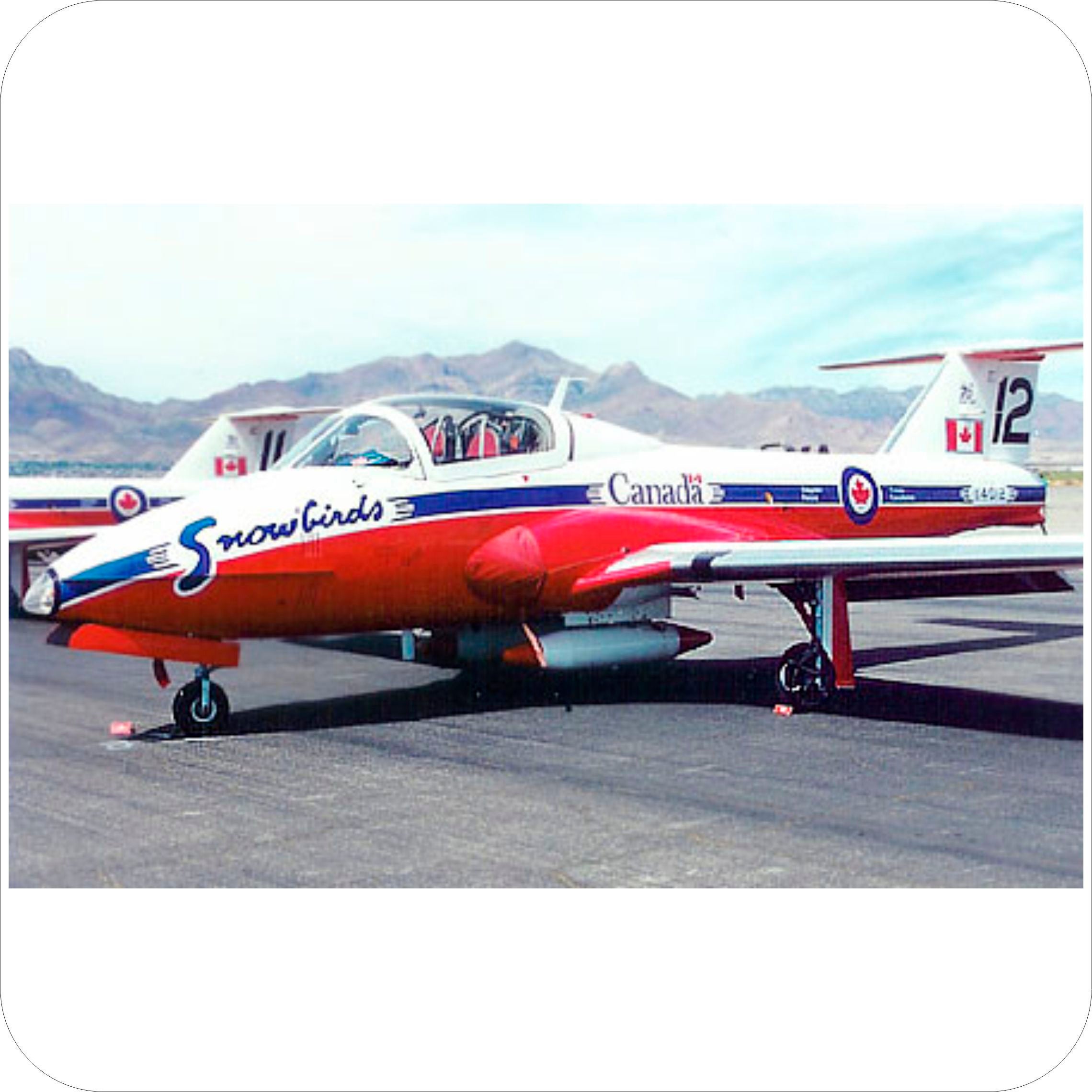 222 - Canadair CT-114 Tutor - Snowbirds (1993-1995) | Above & Below ...