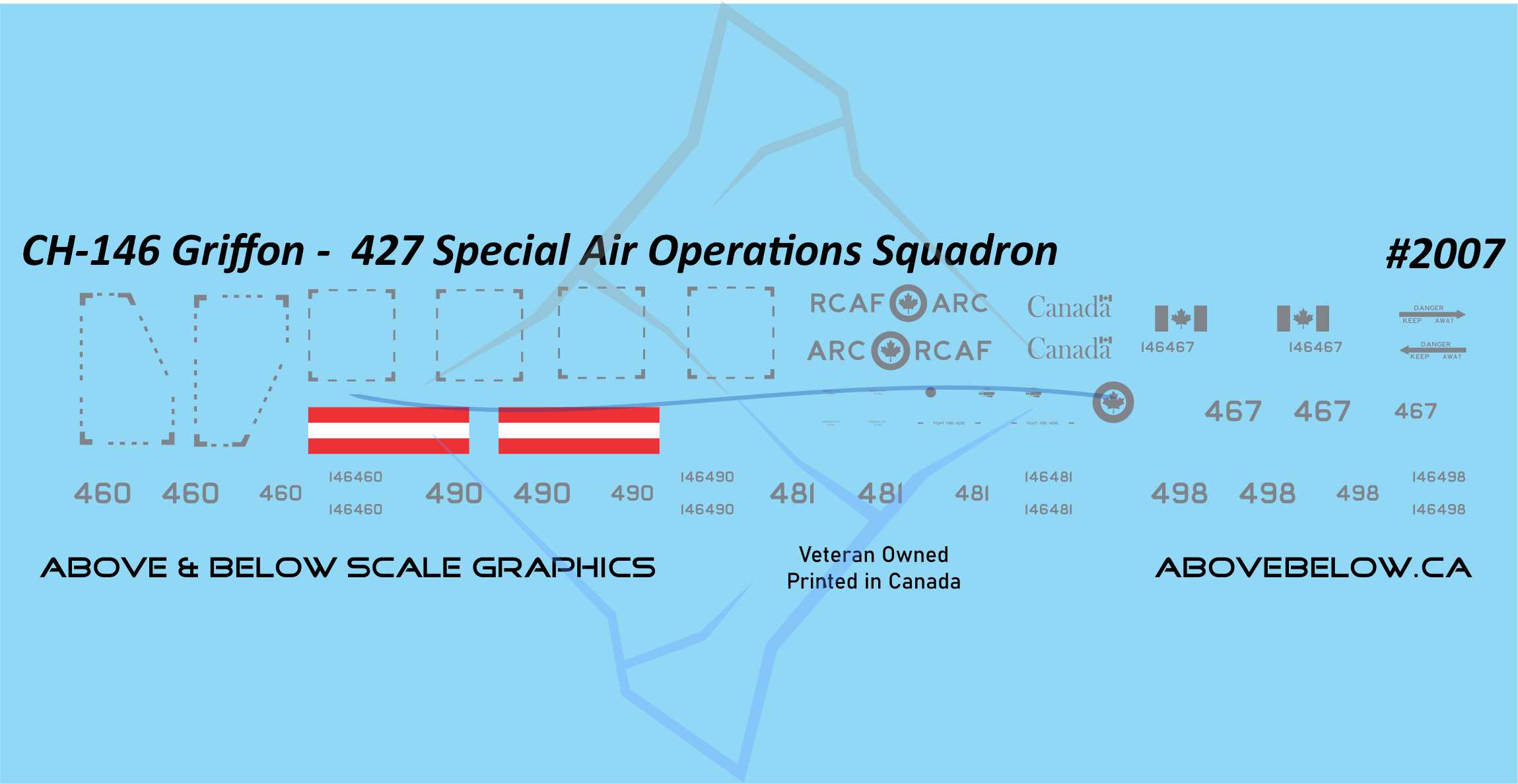 2007 - Bell CH-146 Griffon - 427 SOAS - ARC/RCAF (2016+) | Above ...