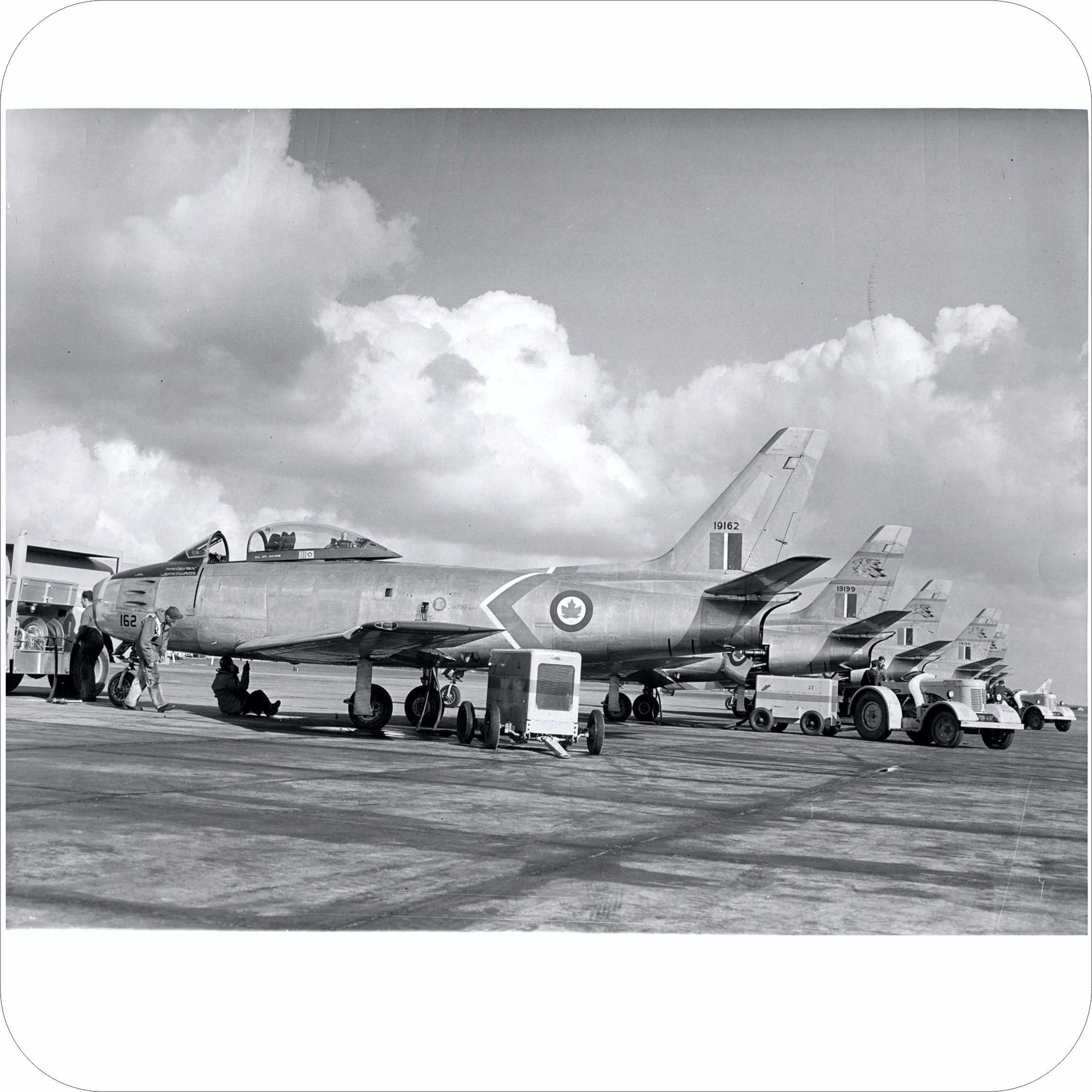 397 - Canadair Sabre Mk.2 - 1 Wing 1953 | Above & Below Graphics