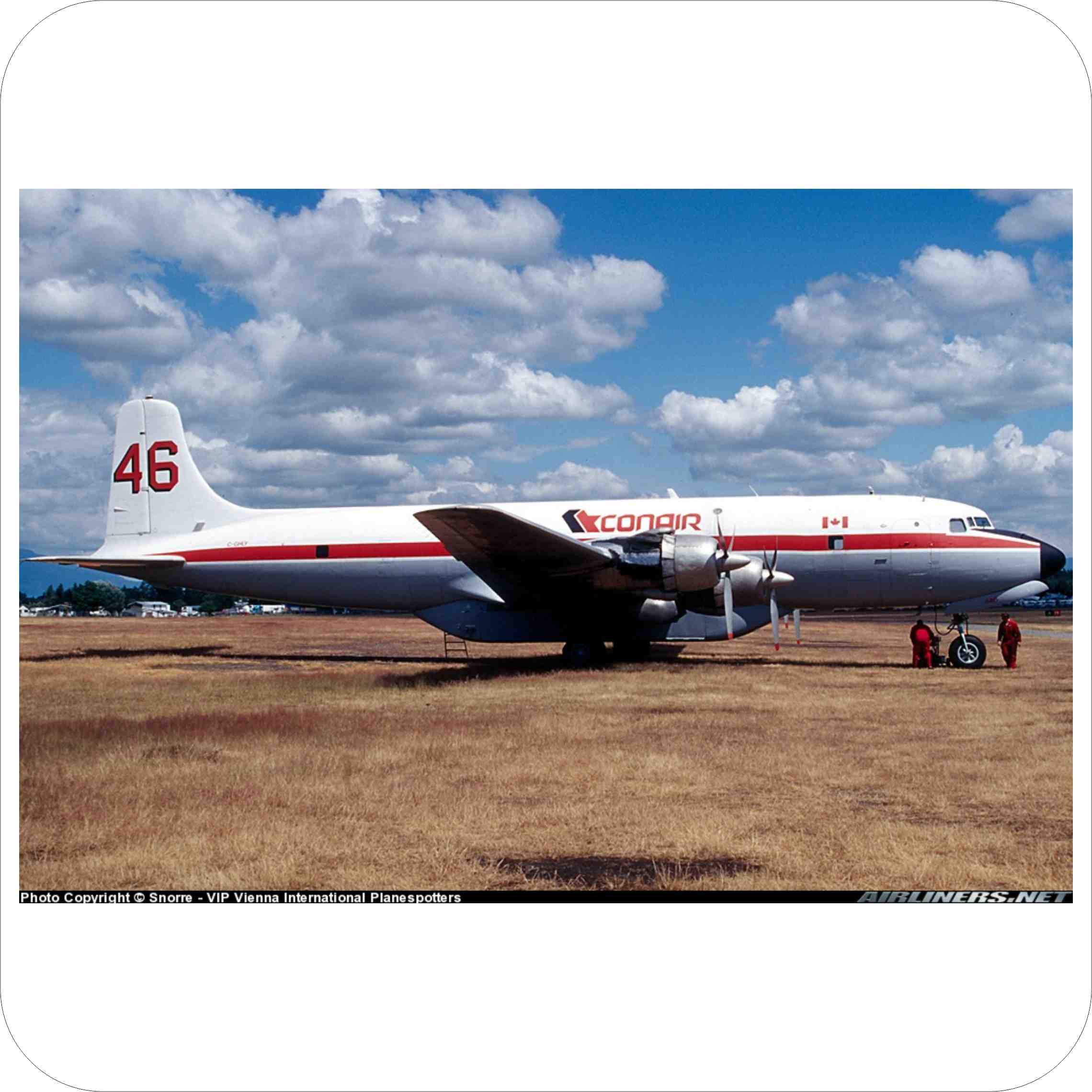 2111 - Douglas DC-6 Waterbomber - Conair Aviation | Above & Below Graphics