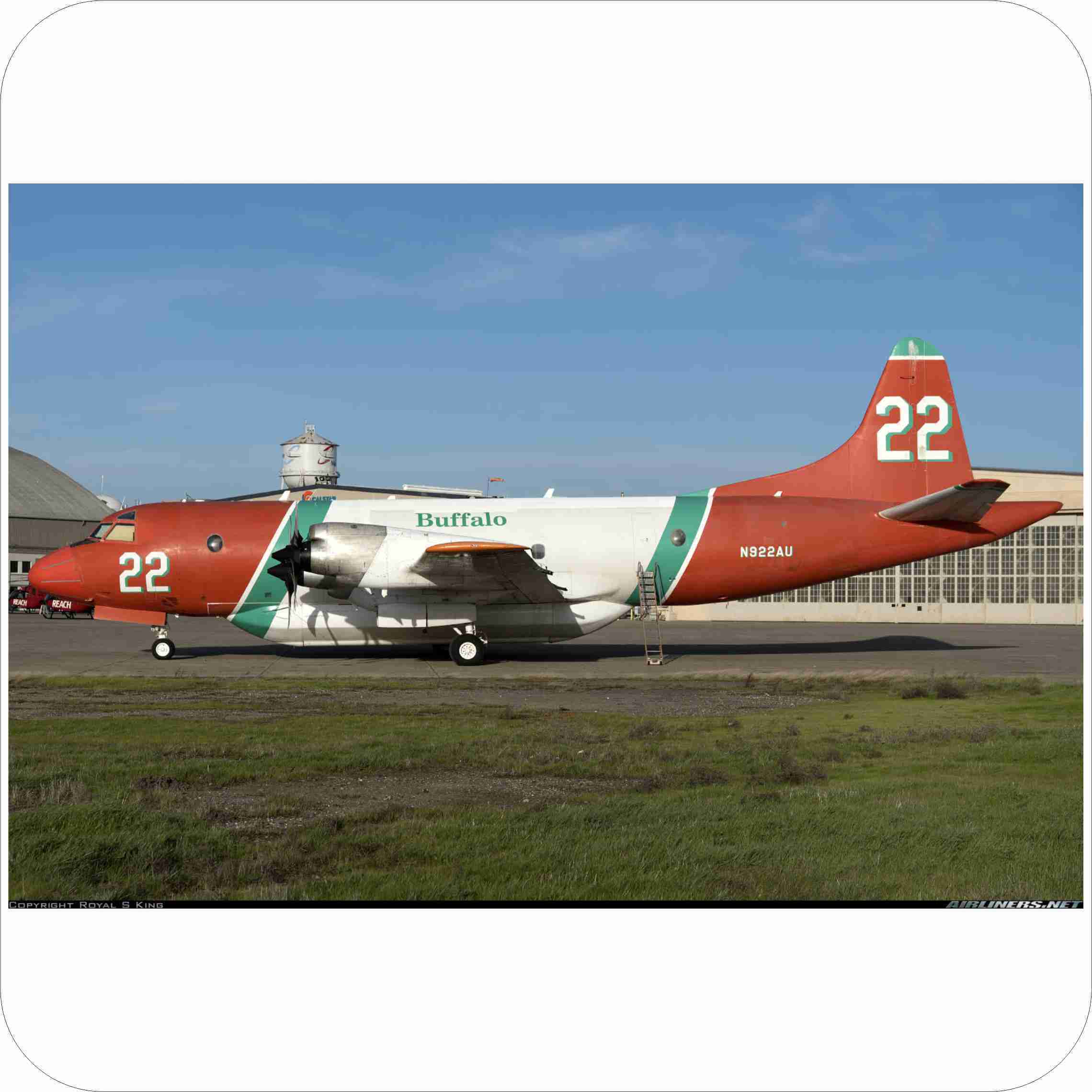 2179 - Lockheed L188 Electra - Buffalo Air Tankers | Above & Below Graphics